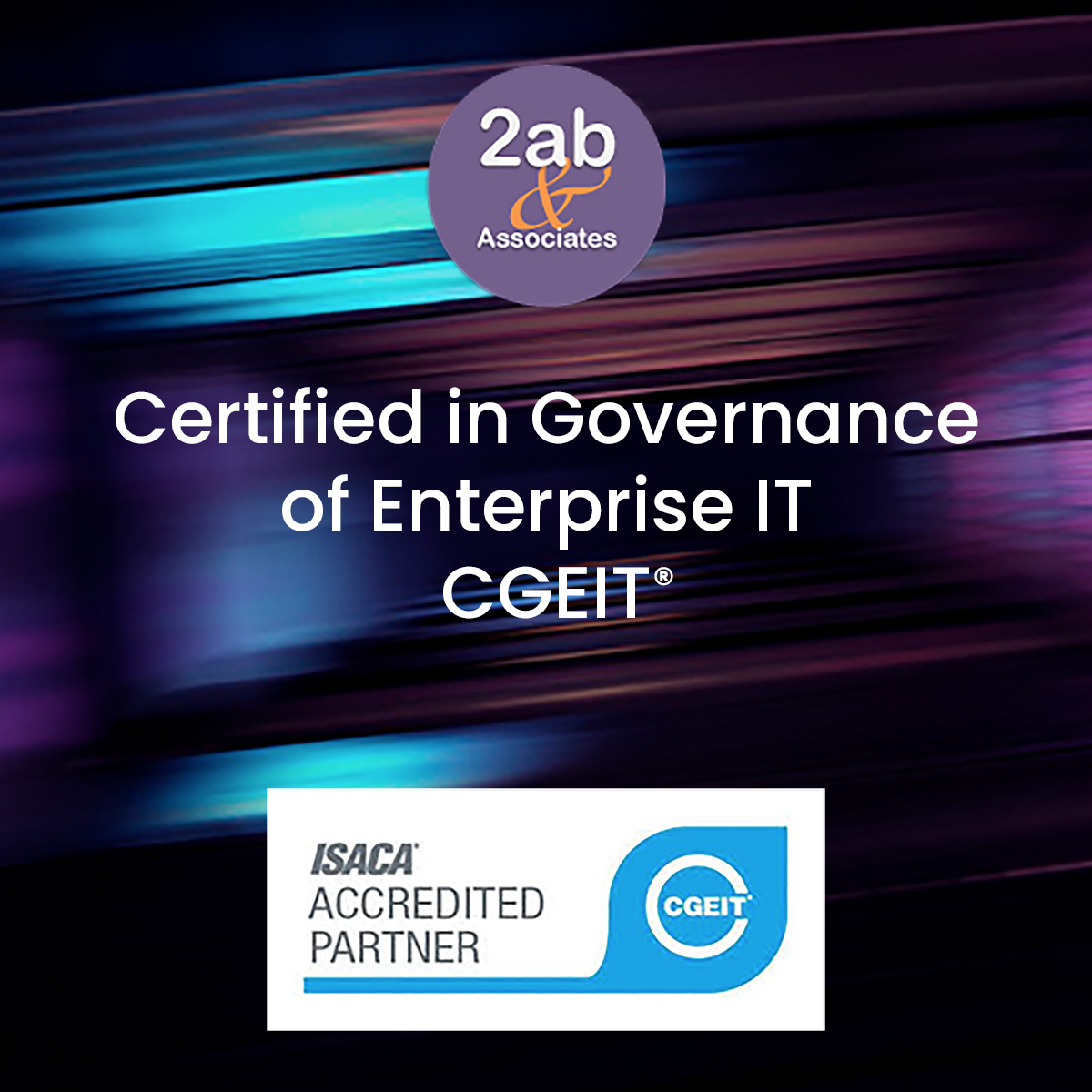CGEIT | Certified Governance of Enterprise IT | Formation & certification